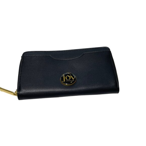 Joy Mangano | Bags | Joy Mangano Womens Black Leather Wallet With ...